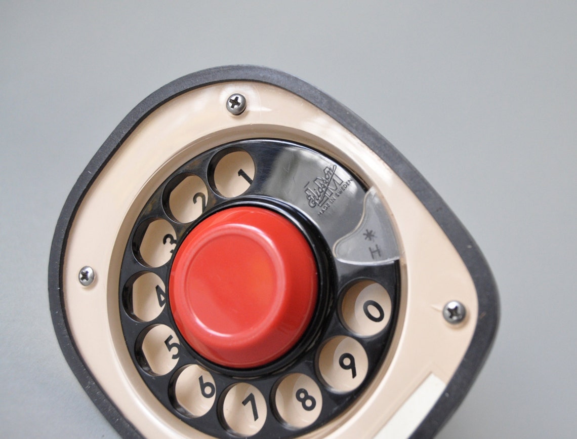 Vintage Ericofon Mid Century Modern Telefon Ericsson 60er 50er - Etsy.de