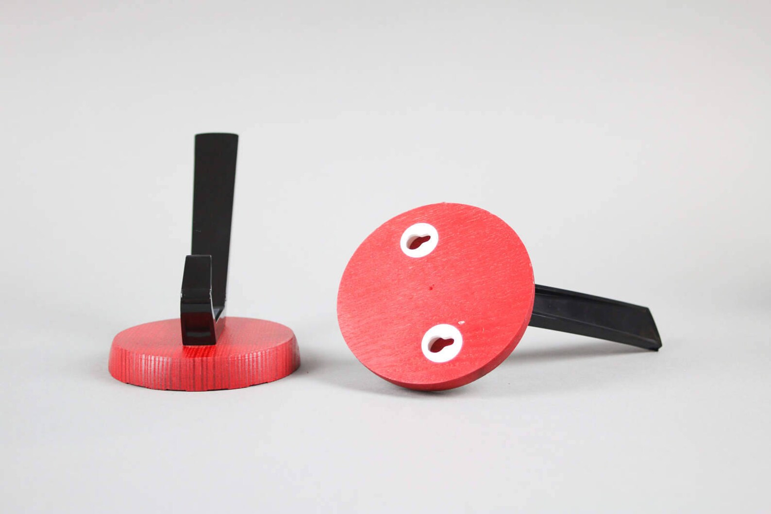 Vintage Red Hook Mid Century Modern Coat Hook Red Round Coat - Etsy