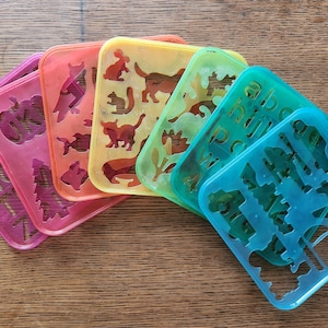 Tupperware Stencil Art Set of 7 - Etsy