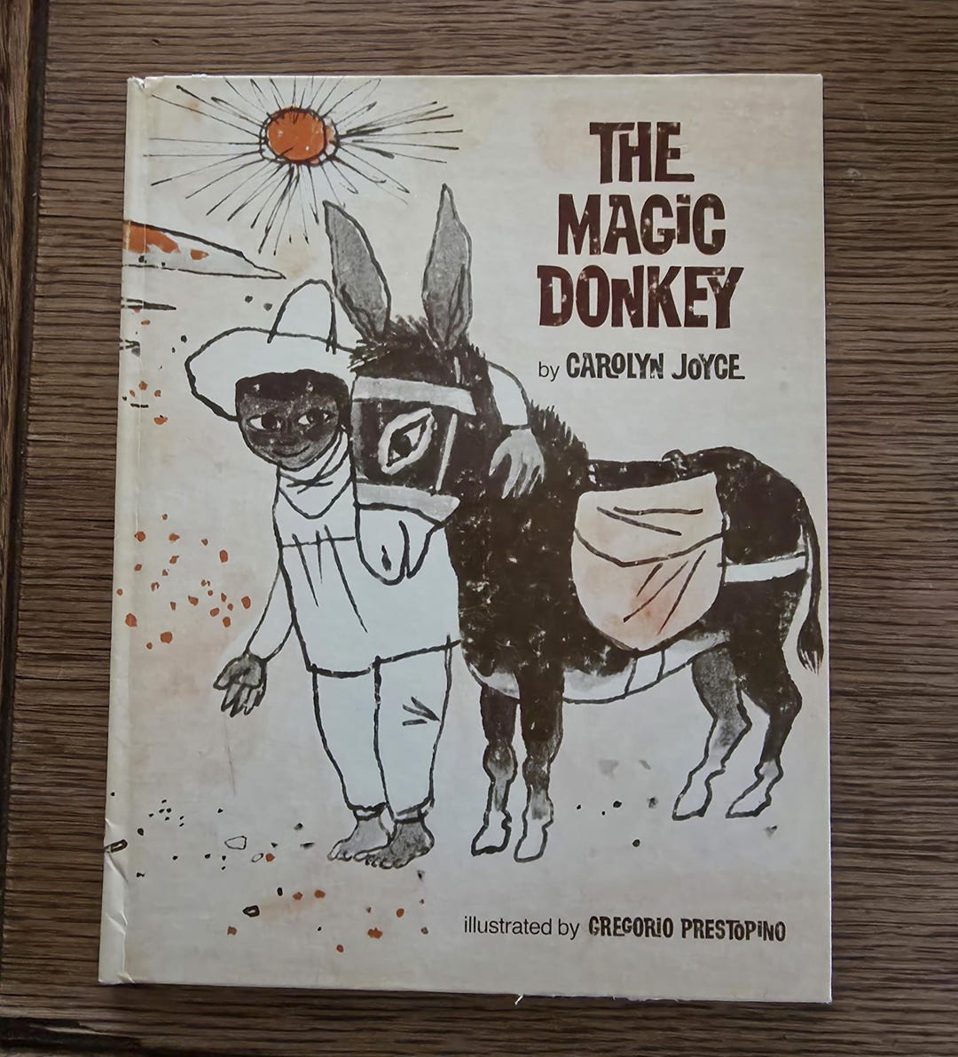 The Magic Donkey by Carolyn Joyce 1972 Hardcover - Etsy
