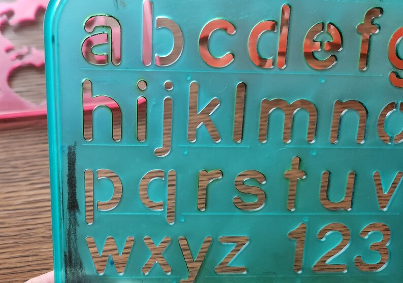 Tupperware Stencil Art Set of 7 - Etsy