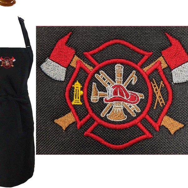 Firefighter Apron - Etsy