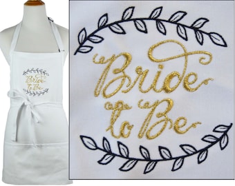 Wedding Apron Bride - Etsy