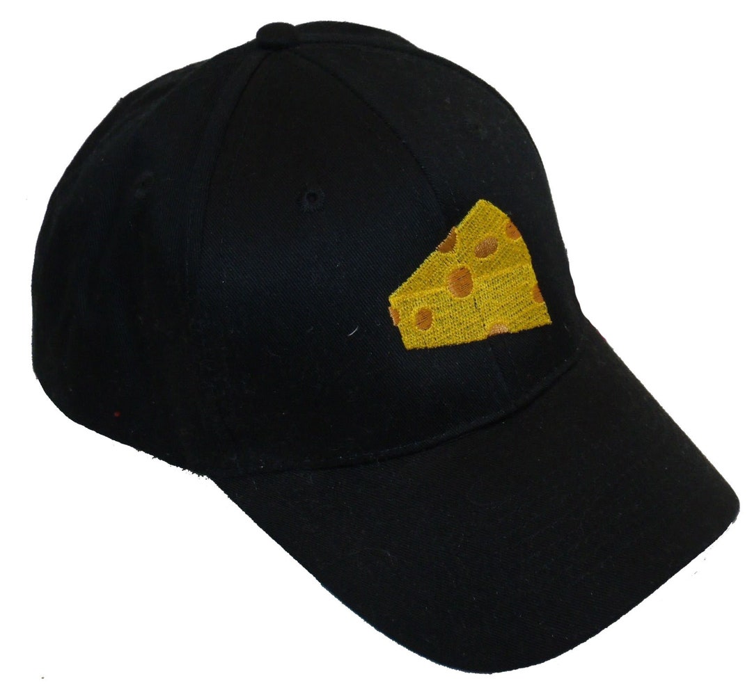 Cheese Slice Monogram on Baseball Hat Custom Embroidered Mouse - Etsy