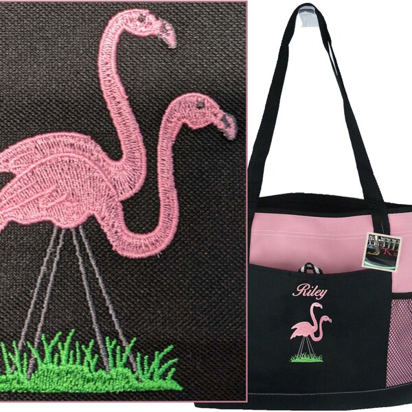 Flamingo Makeup Bag - Etsy