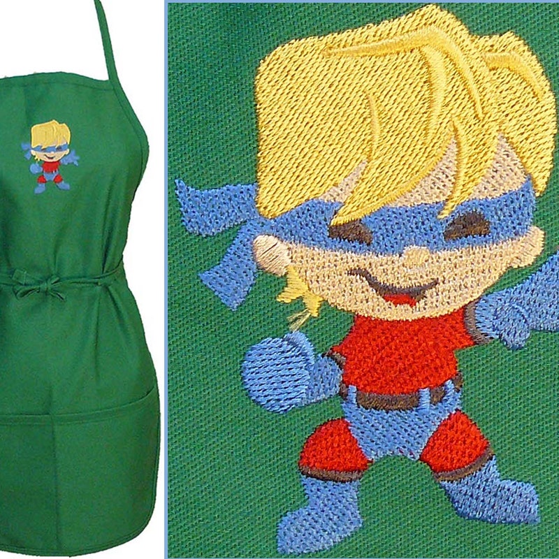 Super Hero Apron - Etsy