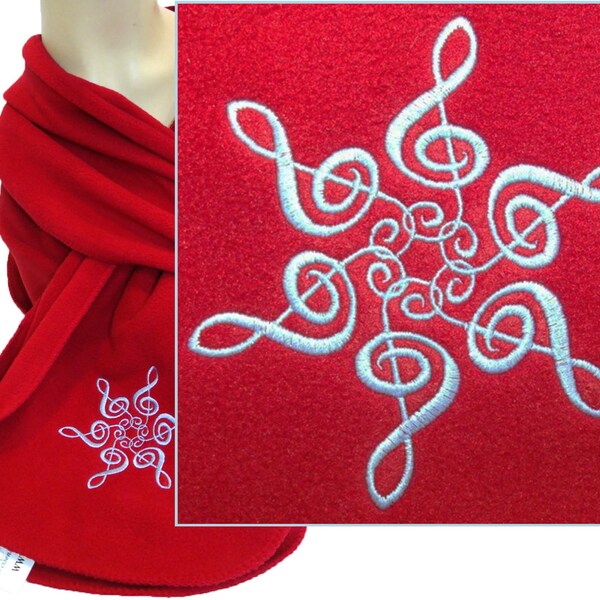 Treble Snowflake - Etsy