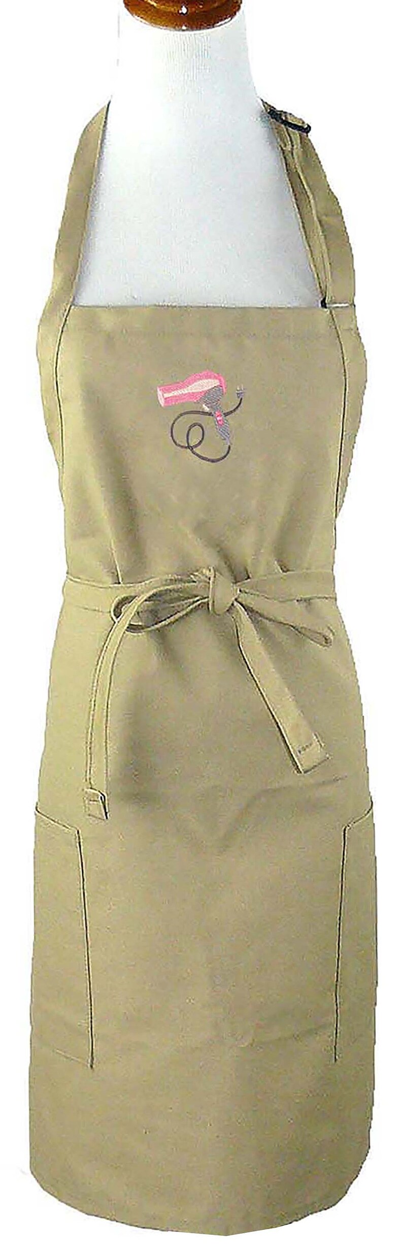 Hair Dryer Embroidered on Apron Personalized Salon Stylist Custom ...