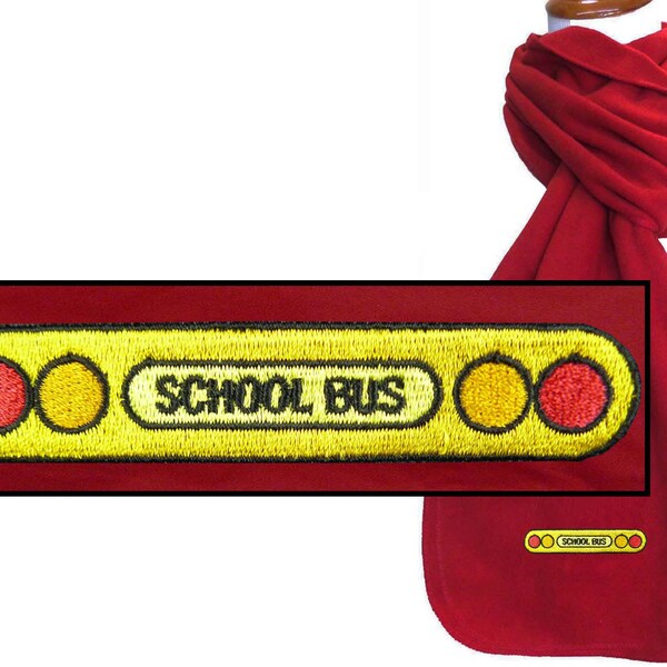 School Bus Scarf - Etsy