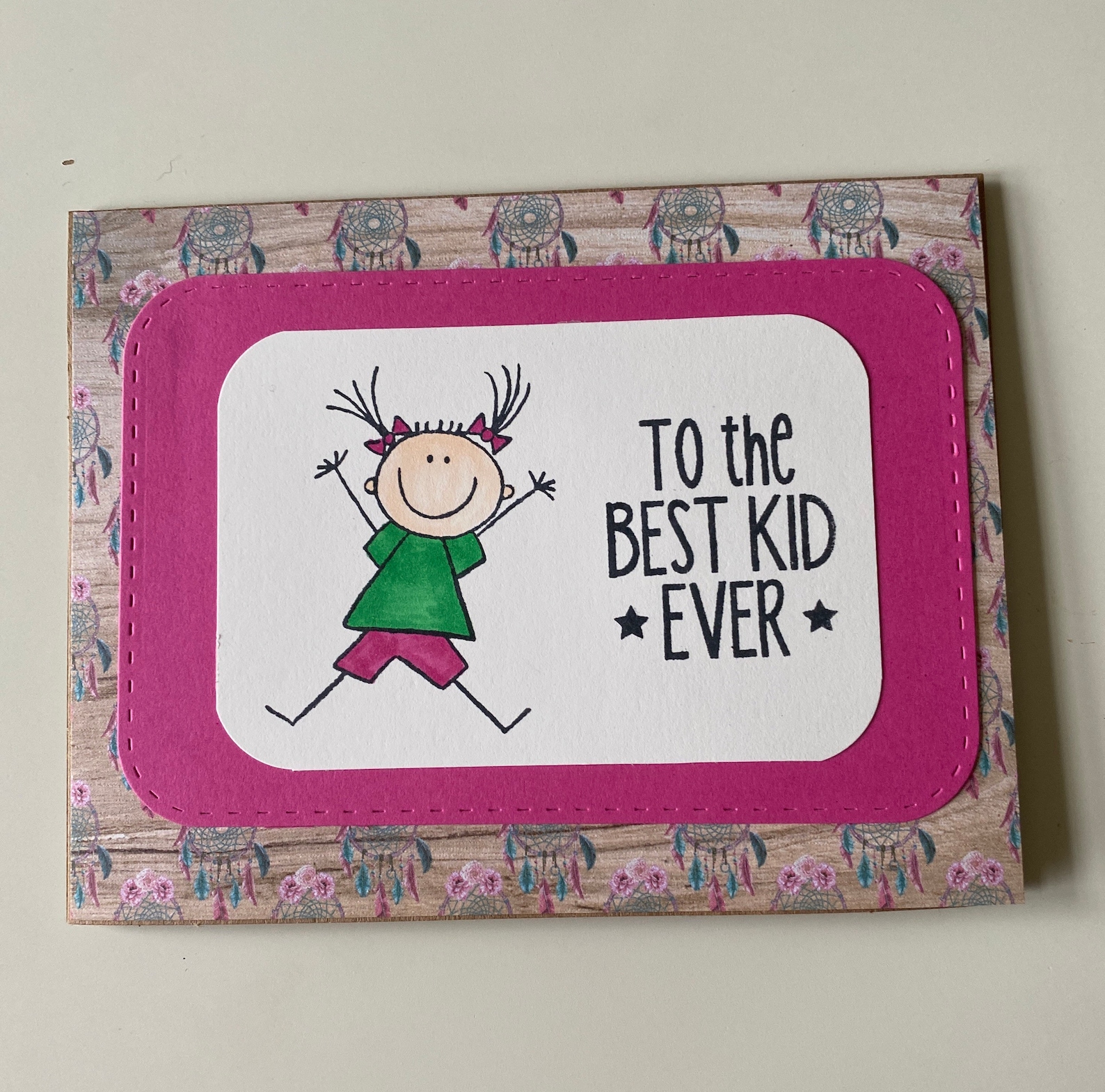 To the Best Kid Ever Handmade Greeting Card - Etsy UK