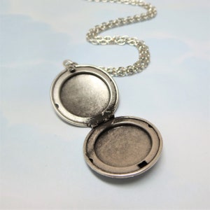 Star Locket Round Locket Celestial Locket Silver Locket Jewelry Gift - Etsy