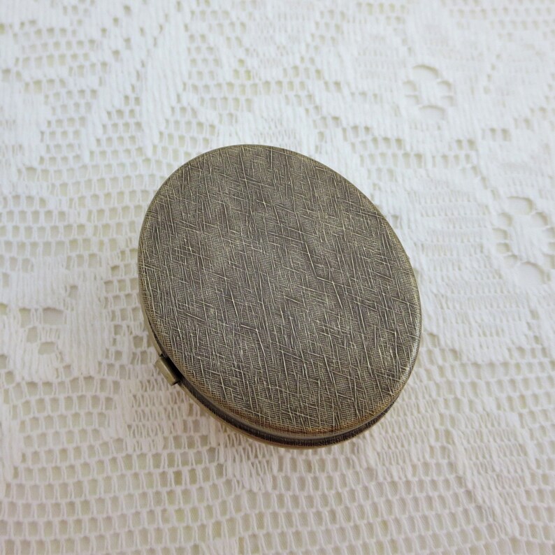 Blue Bird Trinket Box Bluebird Case Compact Pink Rose Flower | Etsy