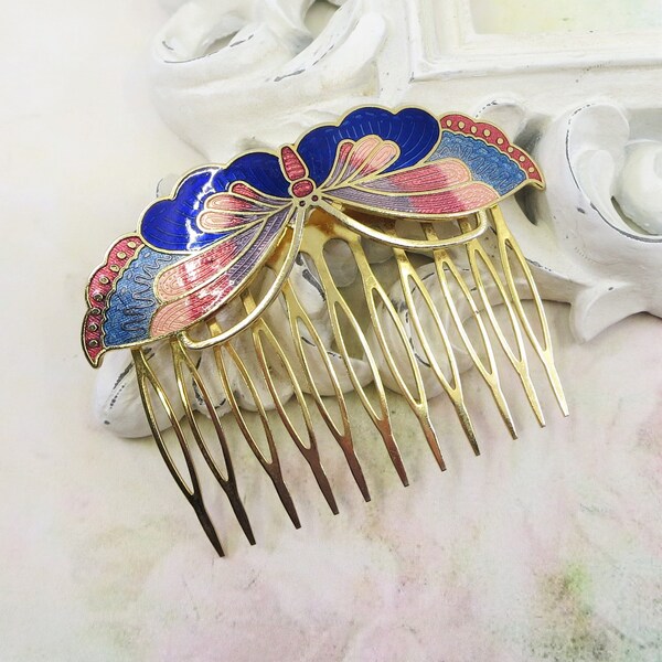 Butterfly Hair Comb - Etsy
