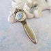 Yellow Rose Bookmark Flower Book Mark Booklover Victorian Shabby Chic ...