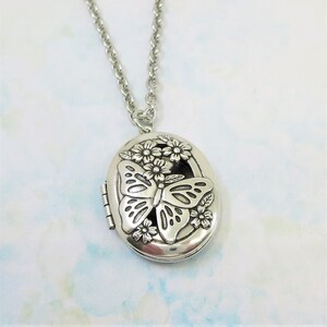 Butterfly Locket Cut Out Butterfly Locket Victorian Locket - Etsy
