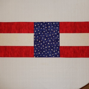 Star Spangled Table Runner - Etsy