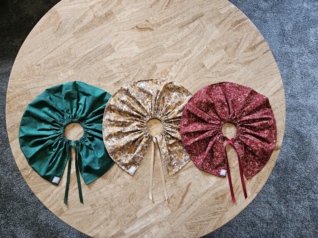 Mini Christmas Tree Skirts 12 - Etsy