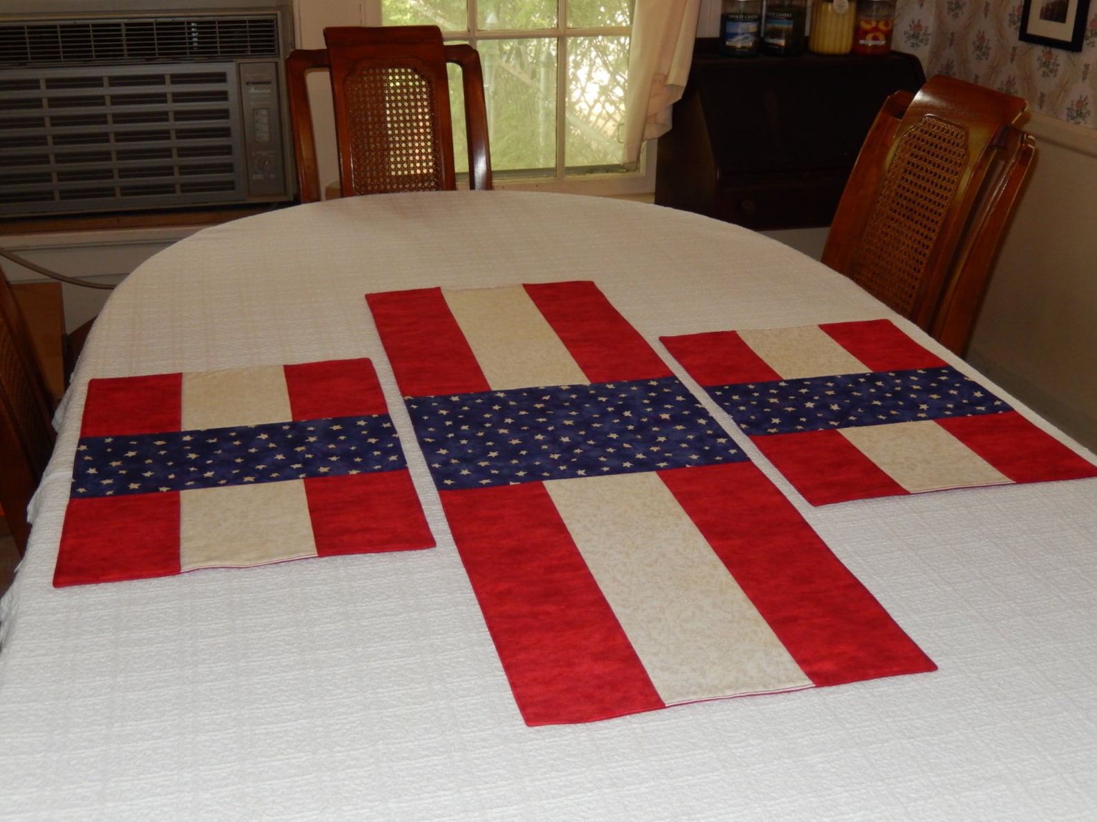 Star Spangled Table Runner - Etsy