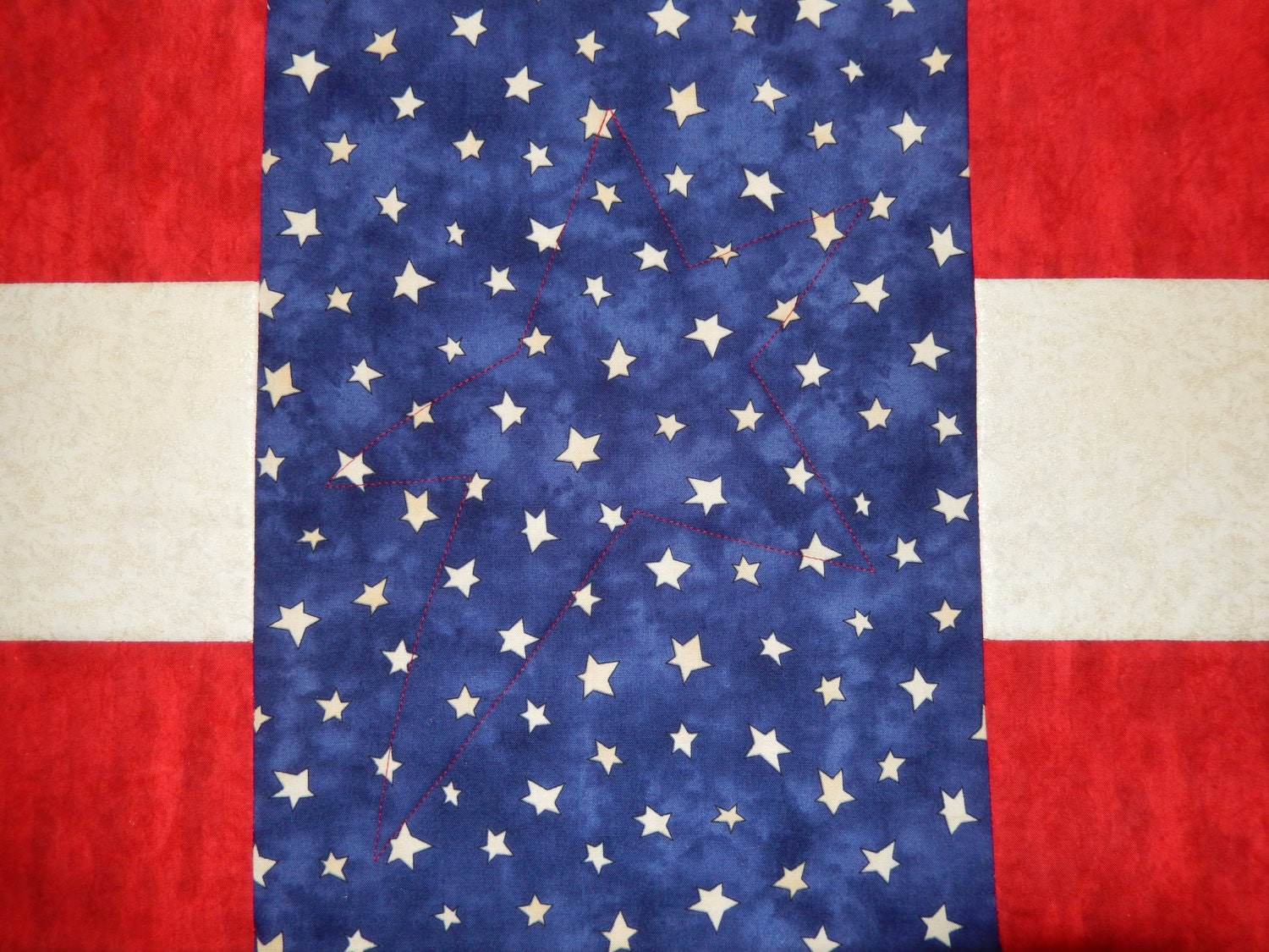 Star Spangled Table Runner - Etsy