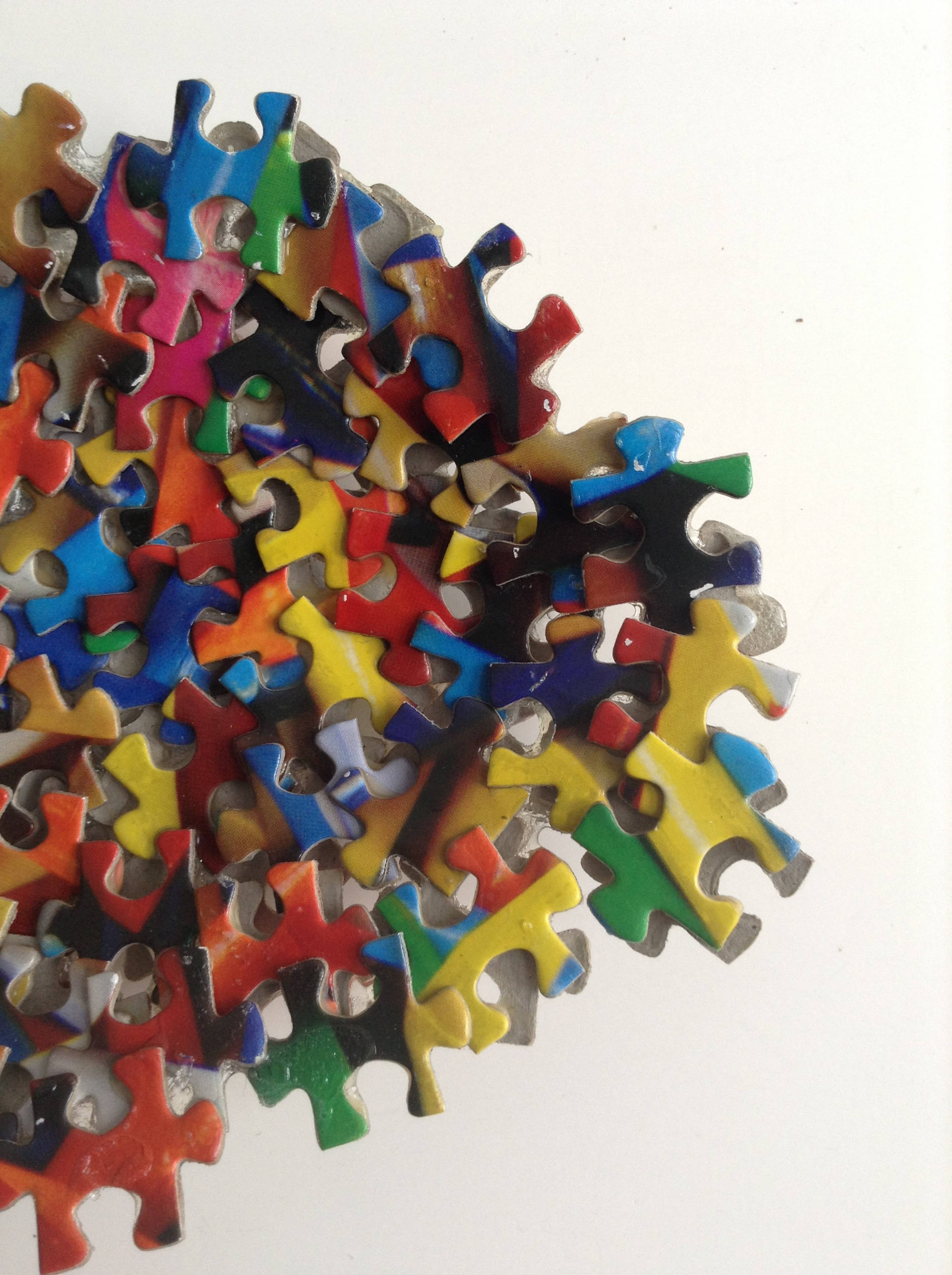 Multicolored Jigsaw Puzzle Fish Platter - Etsy