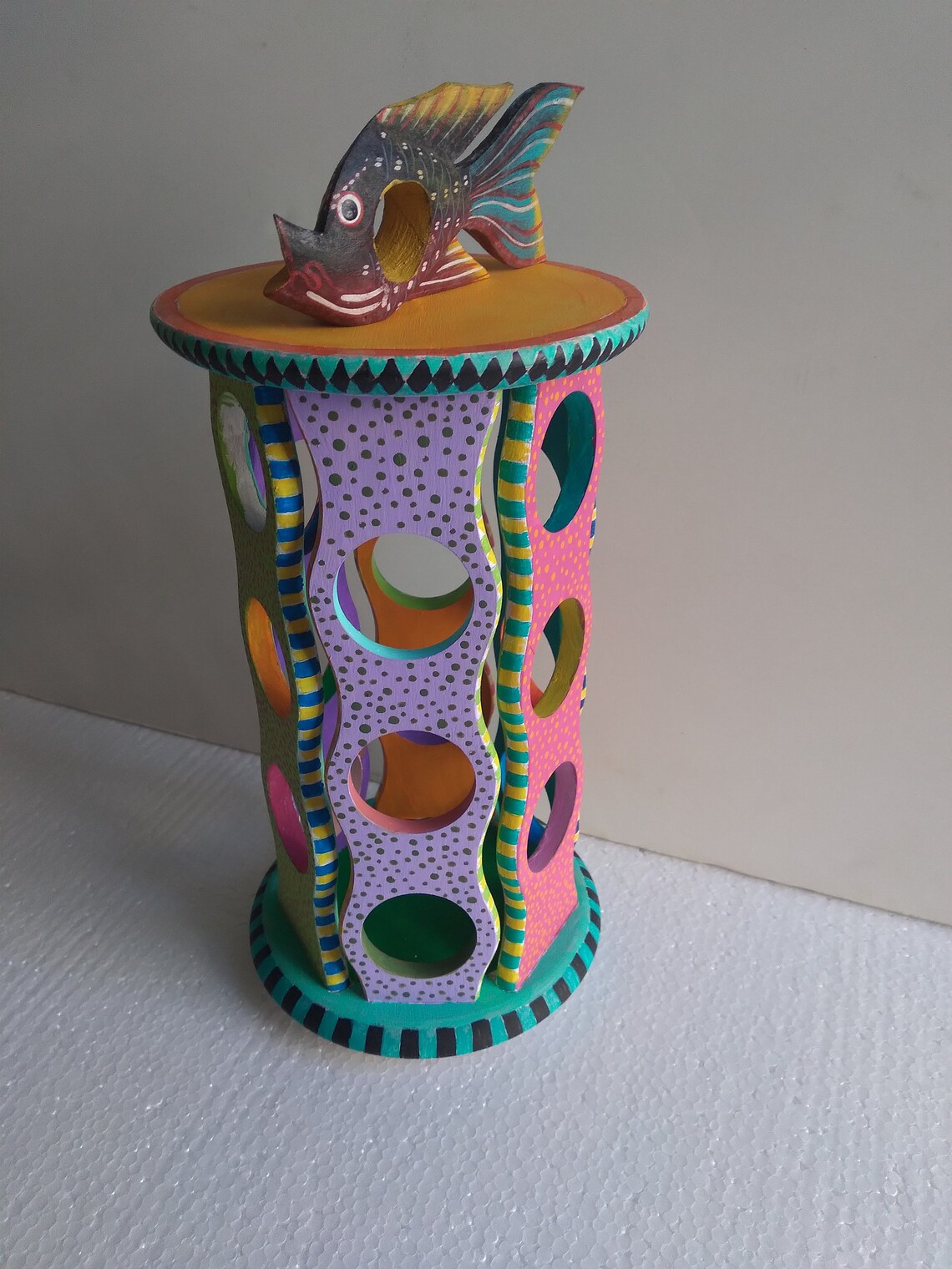 Hand Painted Wooden Spice Rack - Etsy