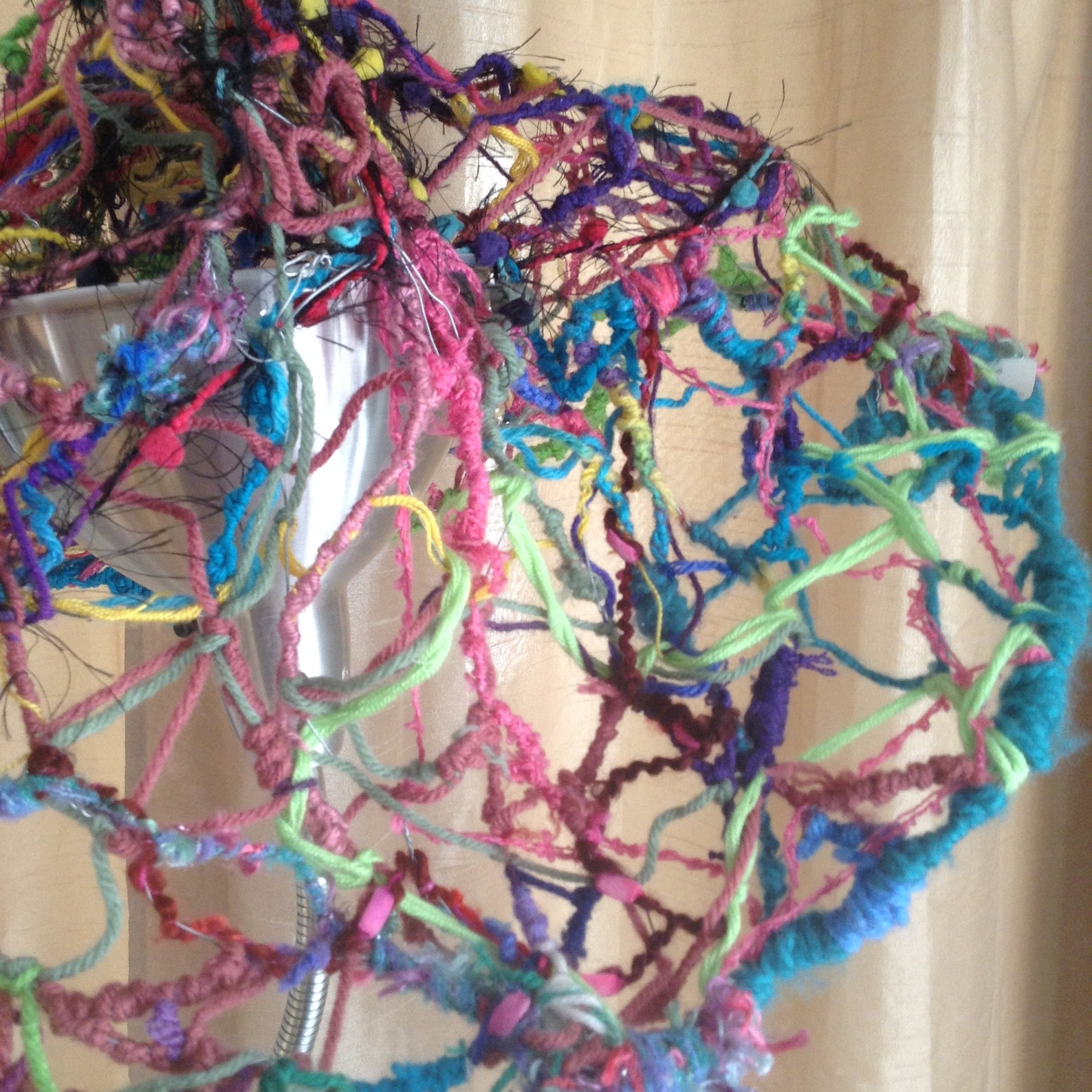 Wire and Wool Basket - Etsy