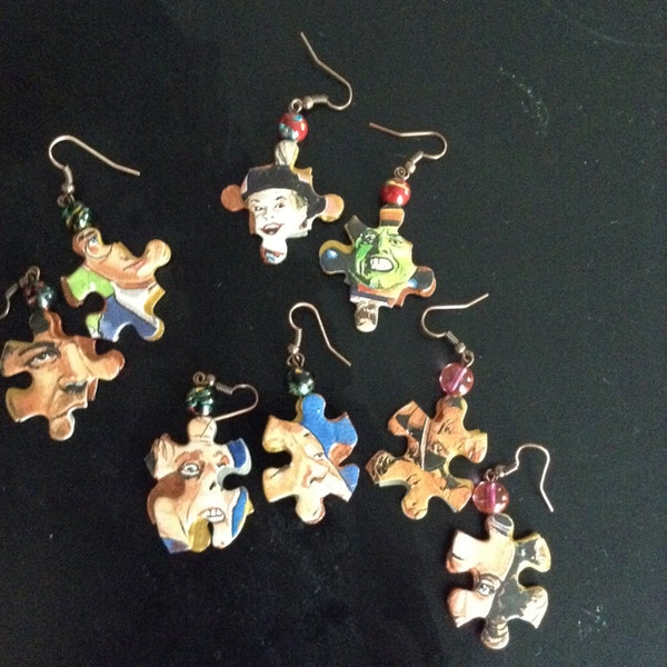 Jigsaw Jewelry - Etsy