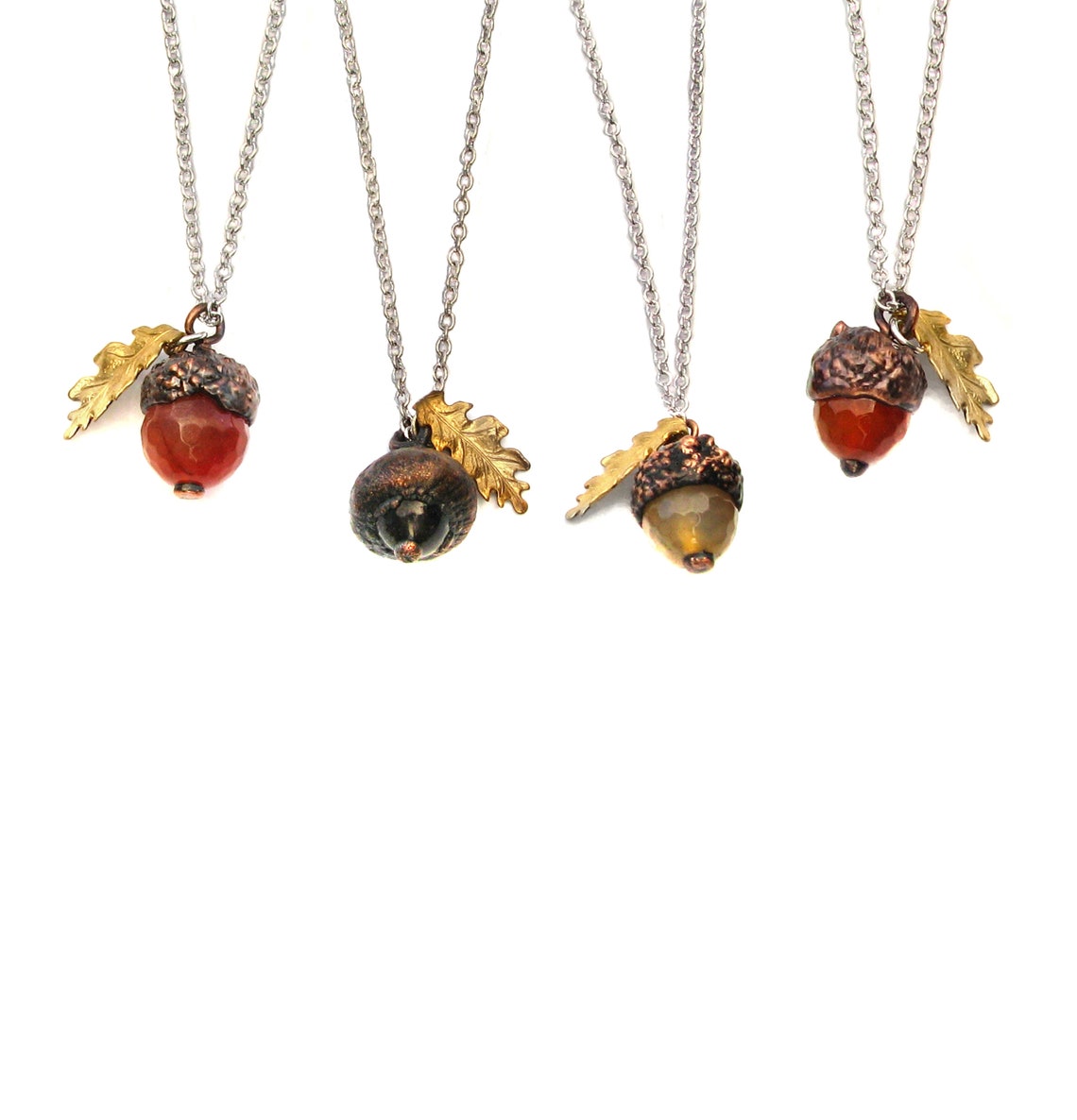 Acorn Pendant Electroformed Acorn Jewelry Copper Acorn With | Etsy