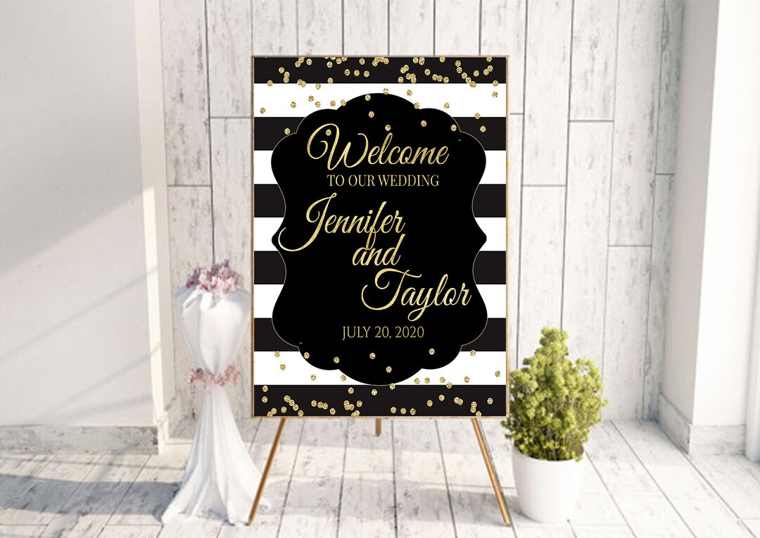 Simple Welcome Sign Cursive Sign Elegant Welcome Sign - Etsy