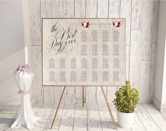 Wedding Table Assignment Sign - Etsy