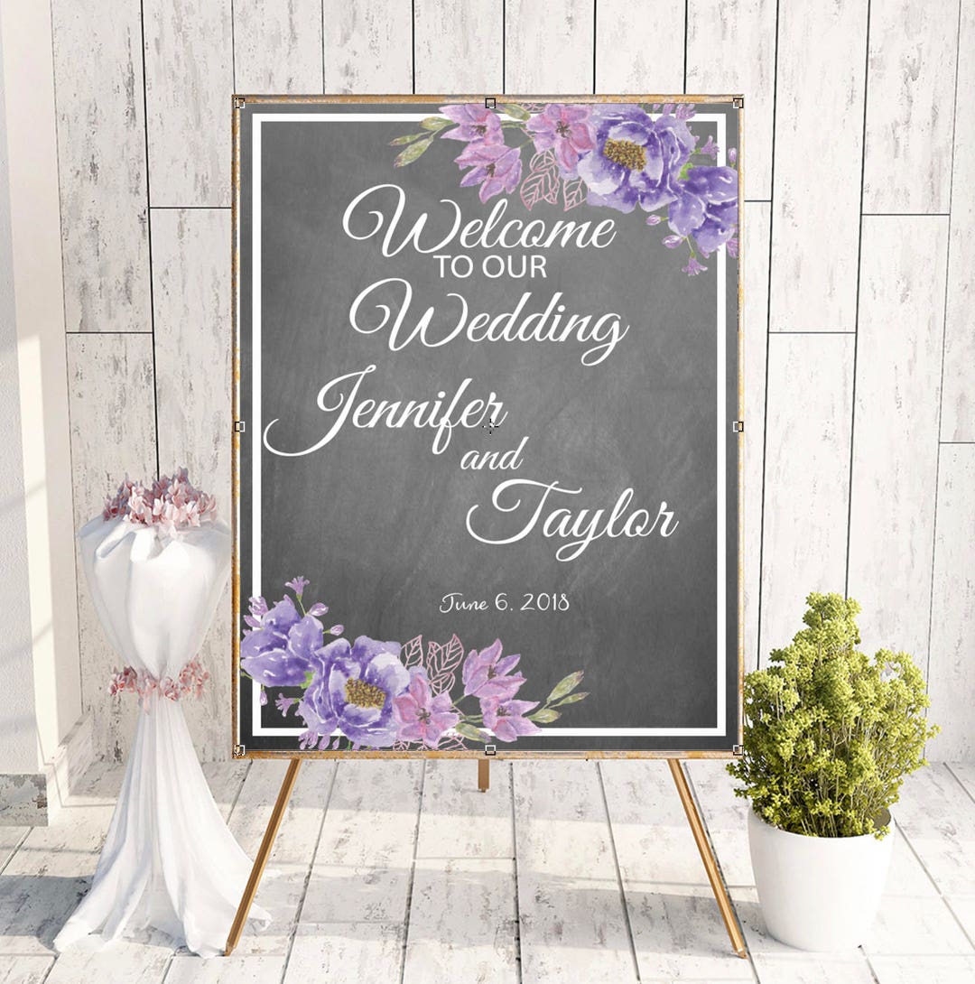 Summer Wedding Sign Chalk Board Sign Custom Chalk Board - Etsy
