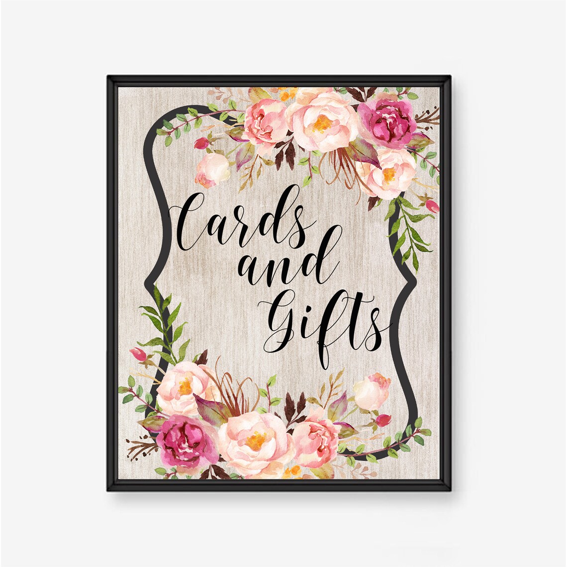 Boho Wedding Sign Boho Gift Sign Boho Shower Sign Boho Gift - Etsy