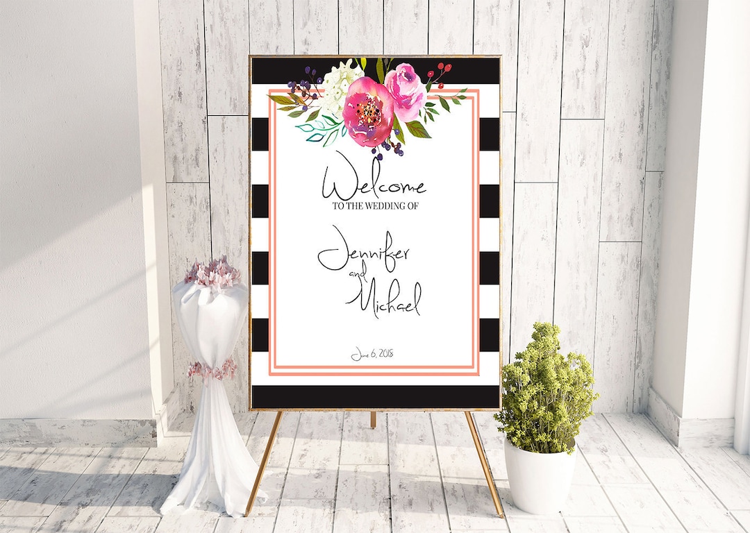 Large Wedding Sign Large Welcome Sign Welcome to Our - Etsy