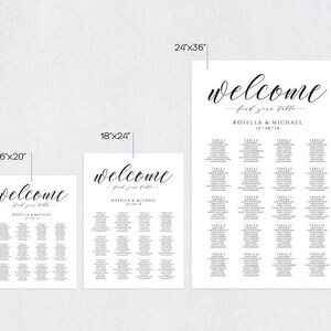 Blue Seating Chart DIY Seating Plan Blue Seating Plan DIY - Etsy