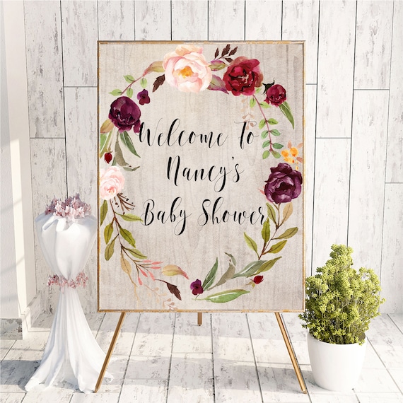 Boho Welcome Sign Boho Custom Sign Tribal Wedding Sign - Etsy