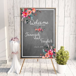 Summer Wedding Sign Chalk Board Sign Custom Chalk Board - Etsy