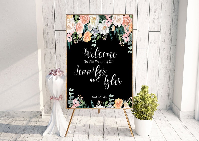 Large Wedding Sign Large Welcome Sign Welcome to Our - Etsy