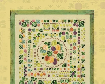 グラジオラス by フクロウの森の刺繍 プリントクロスステッチ グラジオラス by フクロウの森の刺繍 プリントクロスステッチ