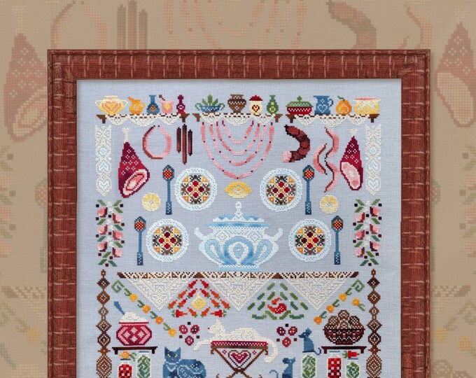 Solyanka by Owl Forest Embroidery the Cookery Book Series. Printed ...