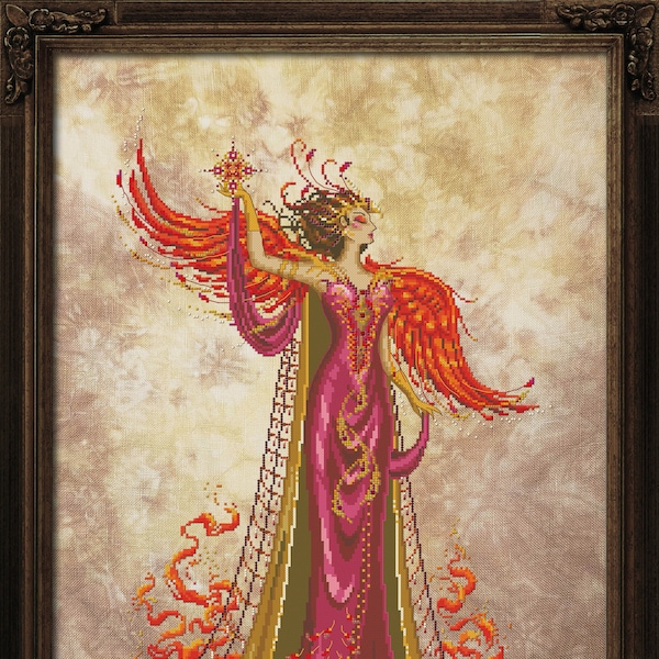 Phoenix Cross Stitch - Etsy