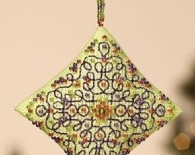 Citrus Parfait Tiny Treasured Diamond Ornaments by Mill Hill Tiny ...