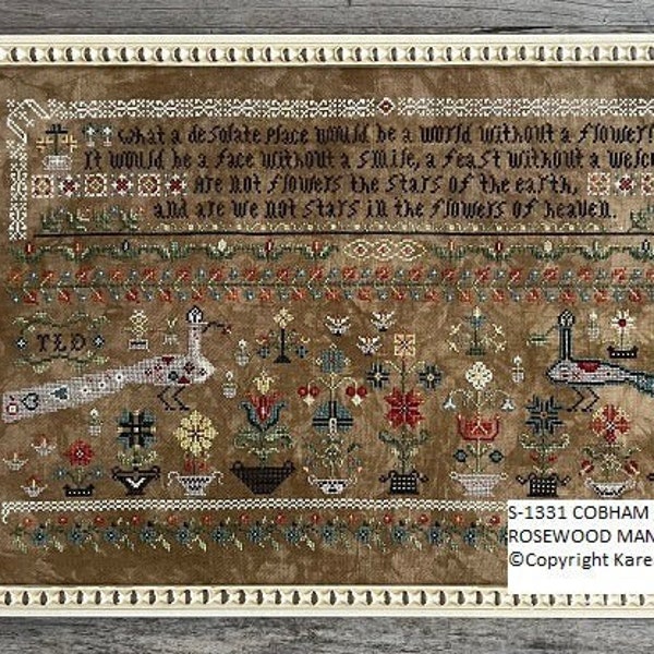 House Sampler - Etsy