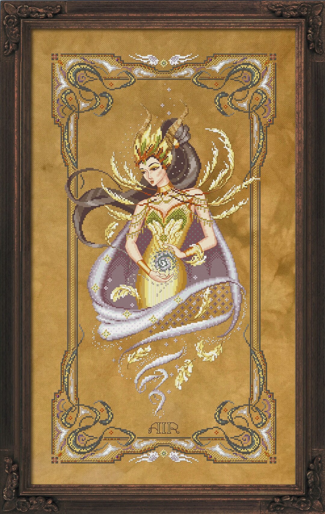 Arya, Elemental Queen of Air by Bella Filipina Designs 2021 - Etsy