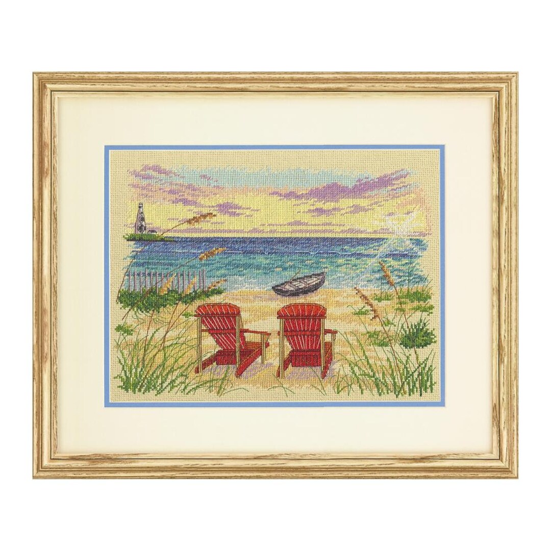 Outer Banks by Dimensions Needlecrafts Counted Cross Stitch Kit - Etsy