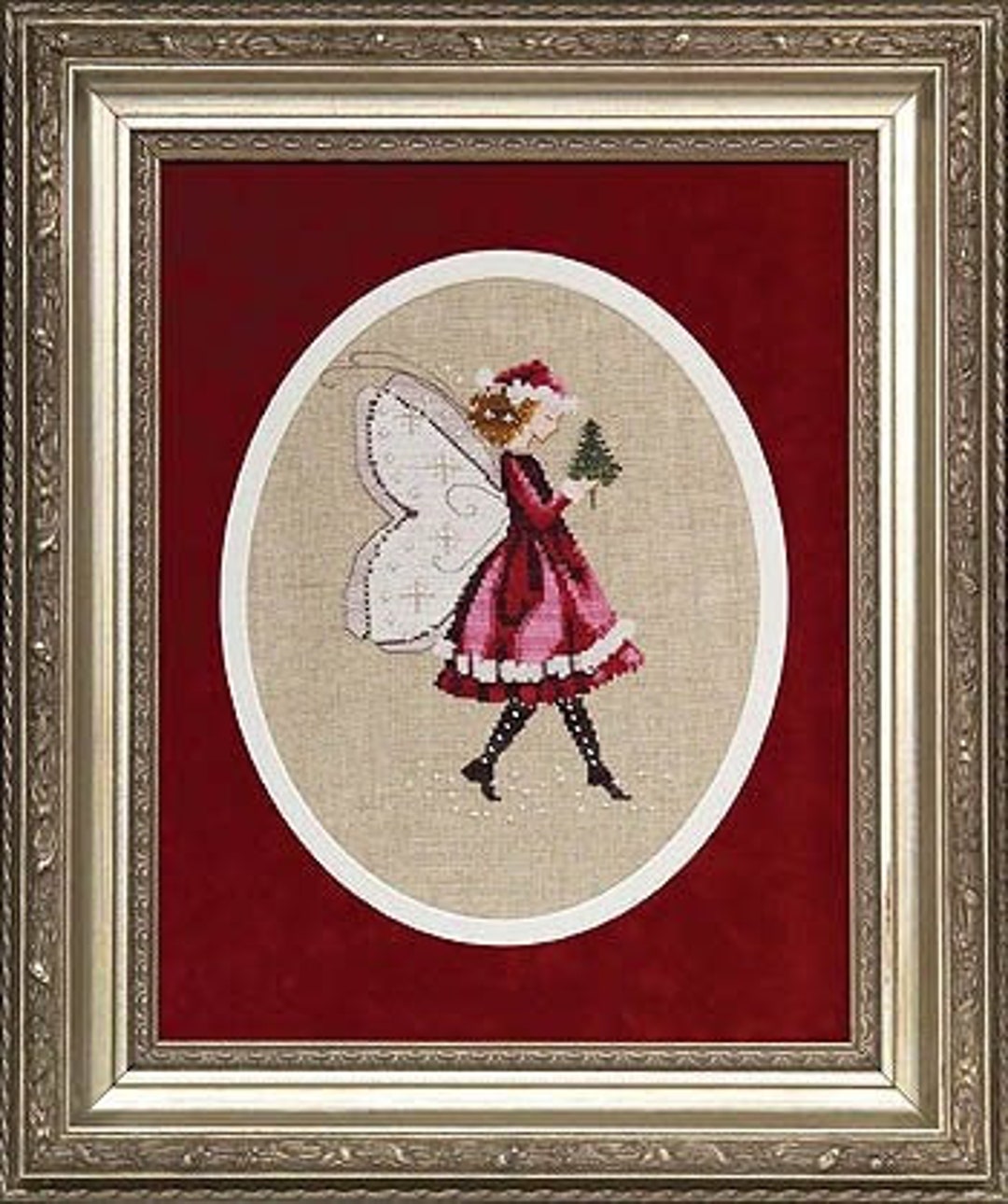 Christmas Elf Fairy by Mirabilia Designer Nora Corbett Cross Stitch ...