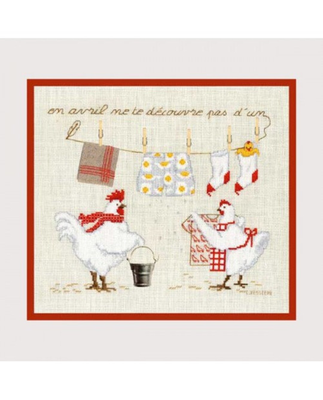 Till April's Dead, Change Not A Thread by Le Bonheur Des Dames. Kitchen ...