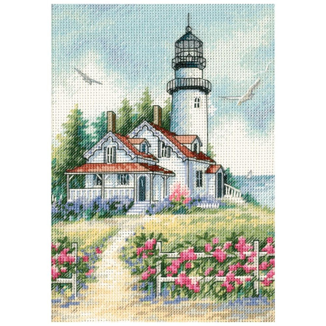 Scenic Lighthouse by Dimensions Gold Petite Collection 2020 - Etsy