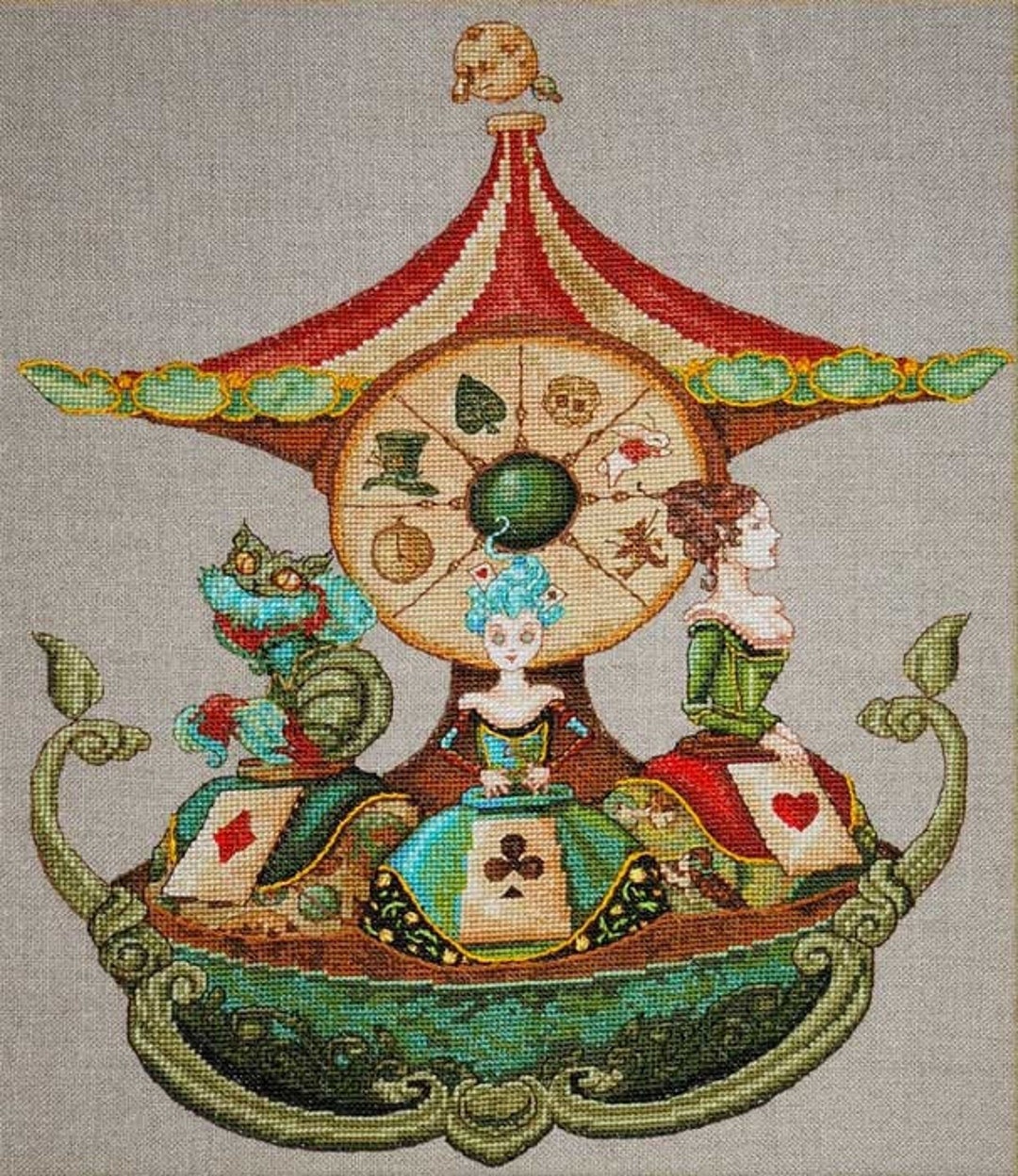 Alice's Carousel (manège D’alice) by Nimuë Designer Annaïck Chauvel ...