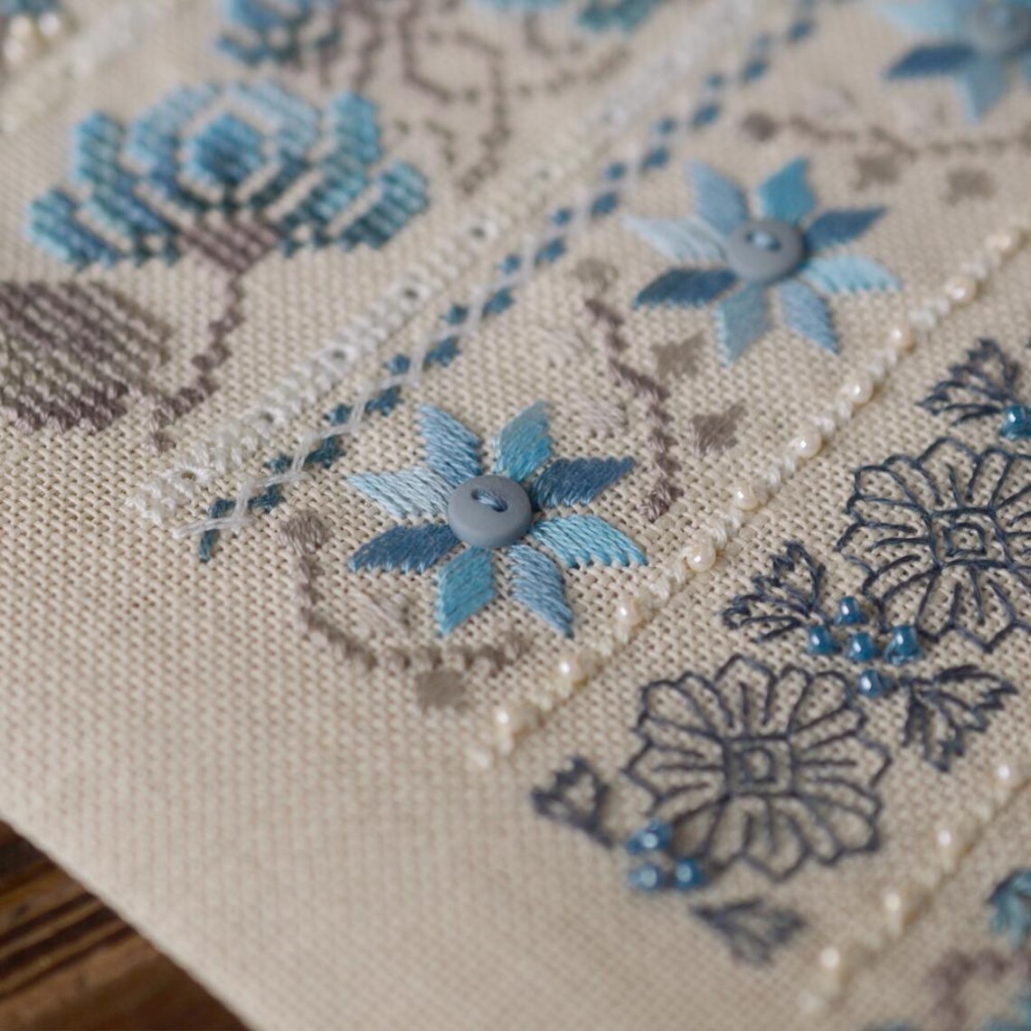 Cornflower Patterns by Tela Artis Banners Collection Cross and ...
