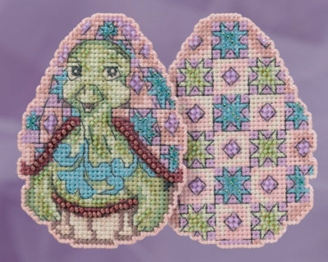 Turtle Egg by Mill Hill Designer Jim Shore Beading Embroidery Kit With ...